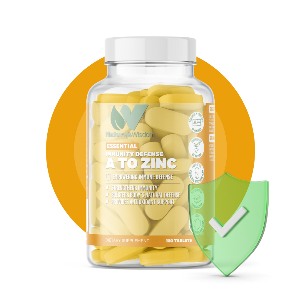 Essential Immunity Defense: A to Zinc – Nature's Wisdom