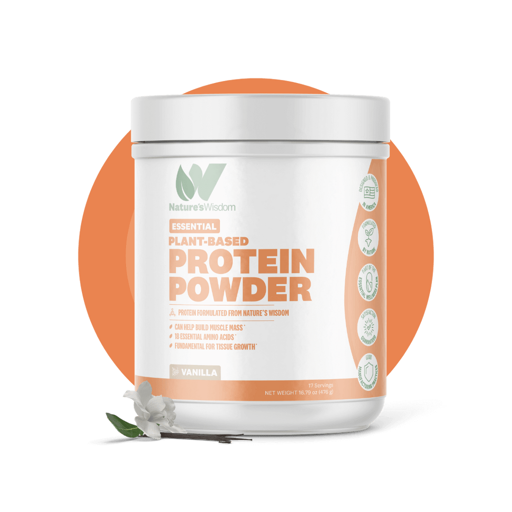 Essential Plant-Based Protein Powder – Nature's Wisdom